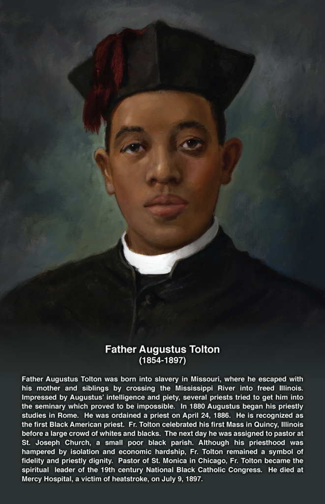 Father Augustus Tolton poster - Josephite Pastoral Center