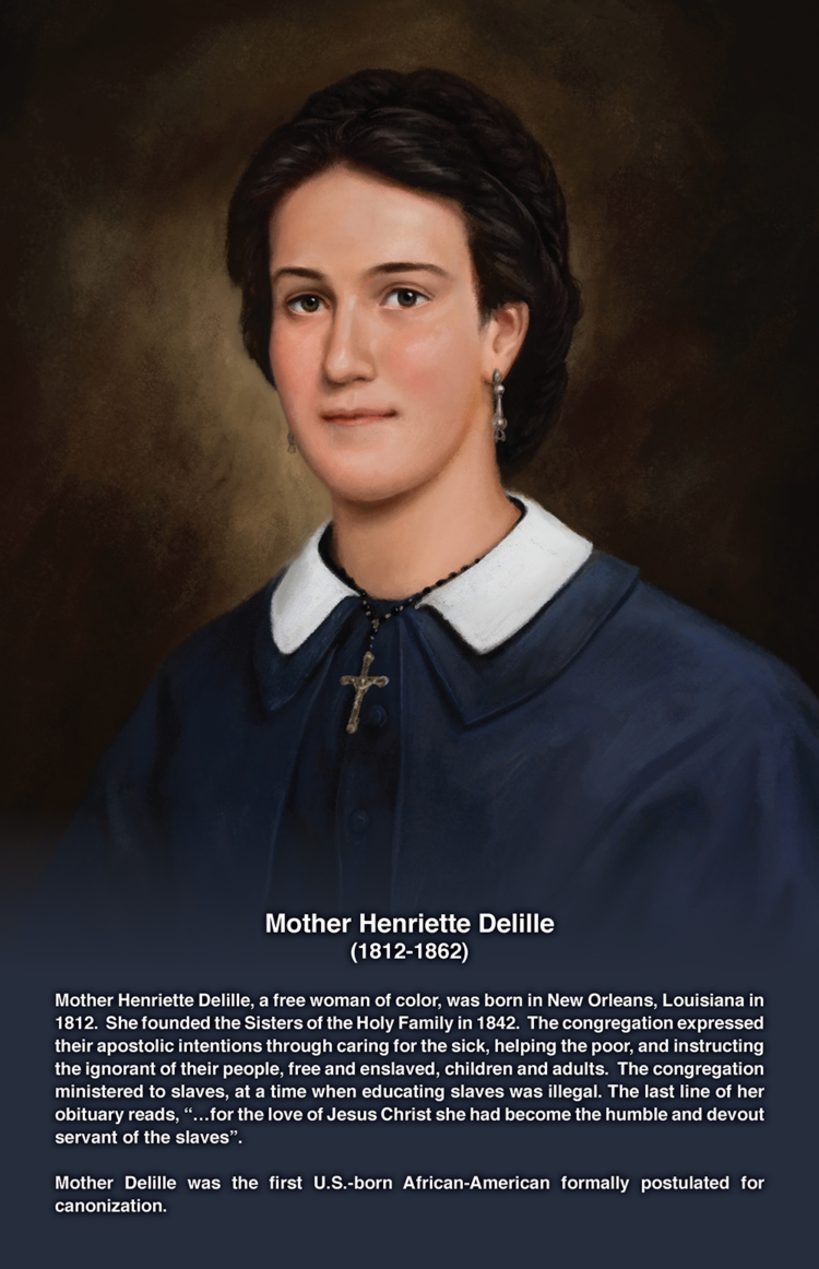 Mother Henriette Delille poster - Josephite Pastoral Center