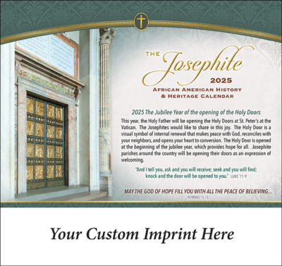 2025 Josephite Calendar - Josephite Pastoral Center